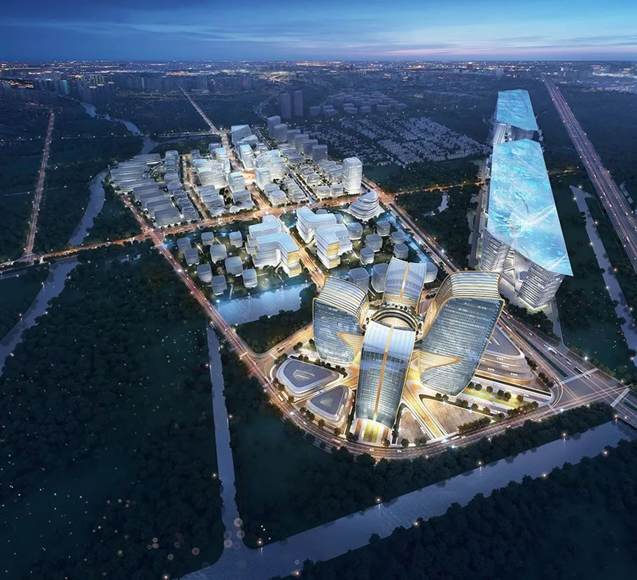 上海长三角G60科创之眼 | Aedas - 景观网