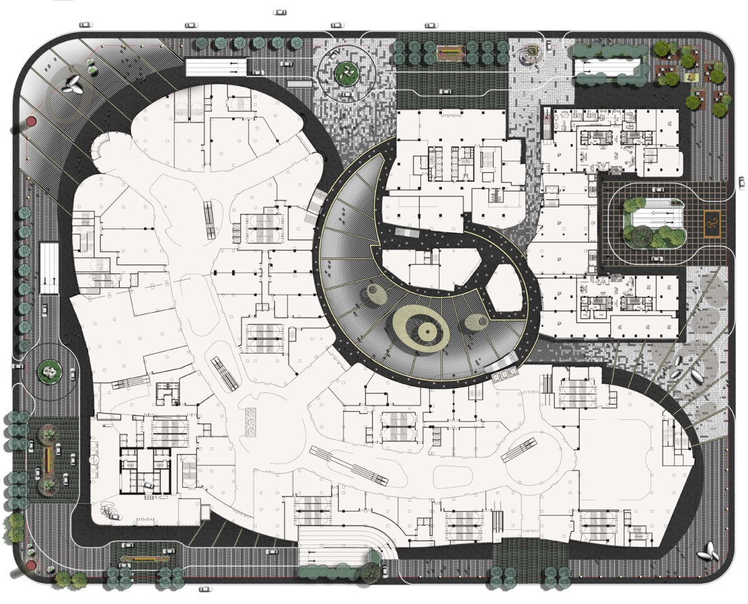 石家庄欢乐汇100FUN CITY | 贝尔高林国际 - 景观网