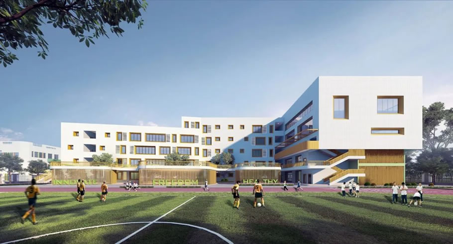 新川创新科技园六组团一小小学工程 成都市建筑设计研究院 Press 地产通讯社