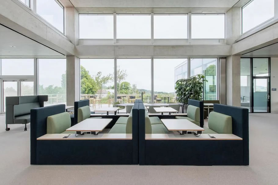 瑞士St. Gallen大学的SQUARE学习中心大楼设计 | Evolution Design - 景观网