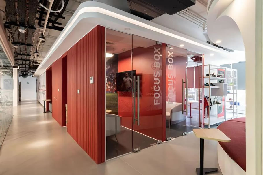 Adidas阿迪达斯智利办公场所设计 | BAUER projects - 景观网